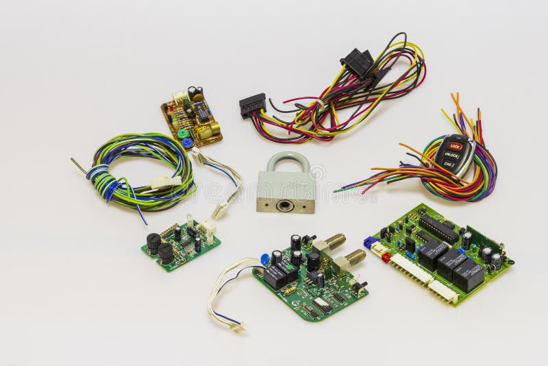 Computer Spare Parts, Printed Circuit Boards, Nodes and Connecting ...