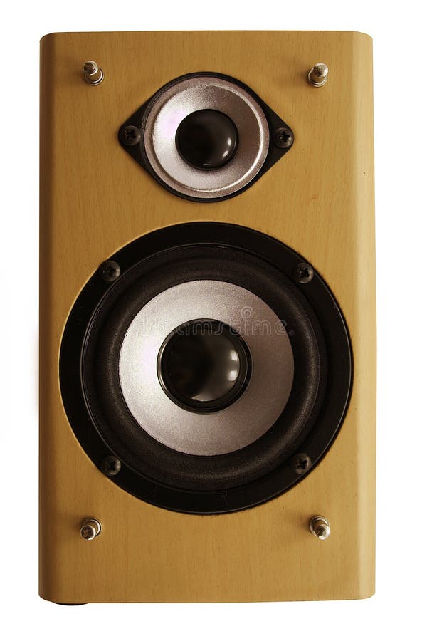 Computer speaker stock photo. Image of bass, dynamic - 10095150