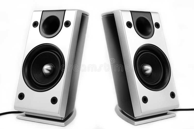 Speakers stock photo. Image of tech, amplifier, loud, electronics - 4198398