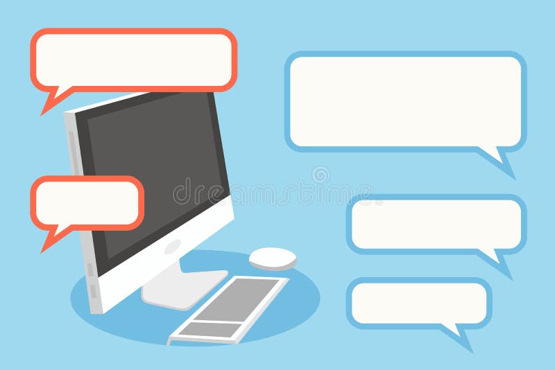 Message Bubbles Chat Vector Icons. Vector Deign Template of Message ... Message Bubbles Chat Vector Icons. Vector Deign Template of Message ...