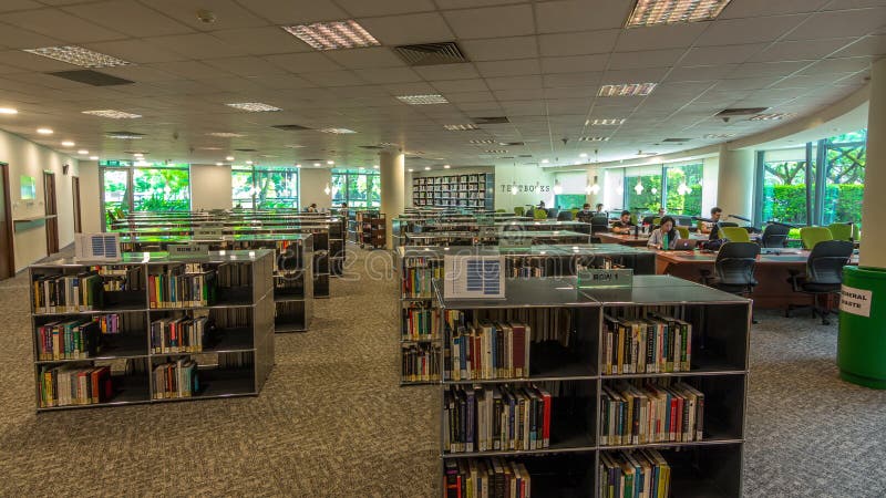 Computer Station at the University Library Timelapse Hyperlapse with ...