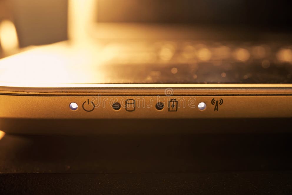 Computer status light stock photo. Image of harddisk - 52265922