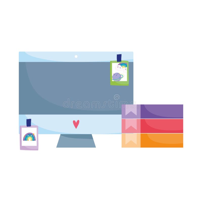 Computer stickers stock vector. Illustration of audio - 11102634