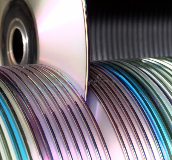 Computer Storage Data Disc Library Stock Photo - Image of disc ...