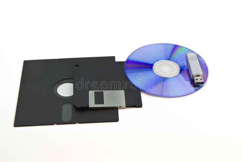 Computer Storage Data Disc Library Stock Photo - Image of disc ...