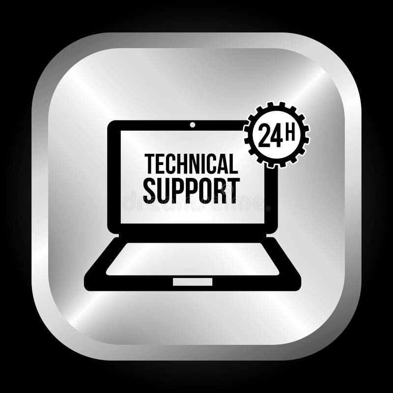 Computer support stock vector. Illustration of restore - 50892415