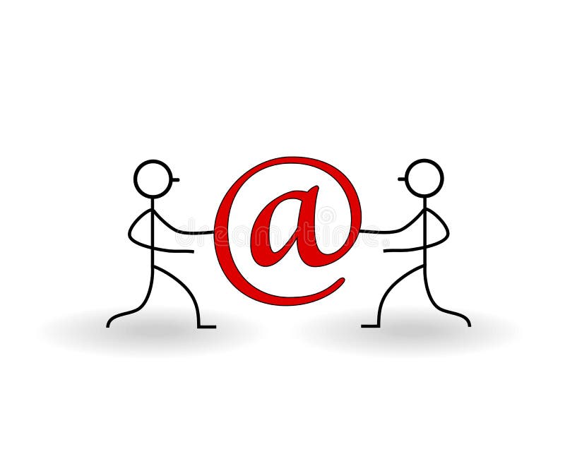 Computer Symbol Stock Vector Illustration Of Data Human 13330528