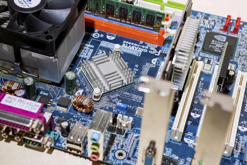 Computer System, To Perform the Task Editorial Stock Image - Image of ...