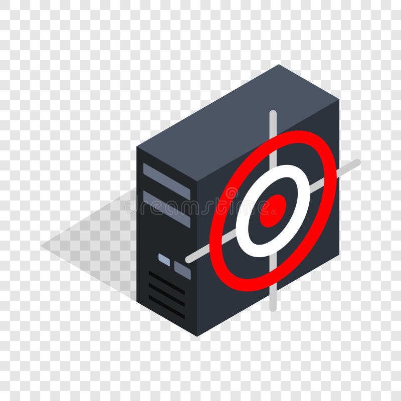 System Unit Icon in Black Style Isolated on White Background. Personal ...