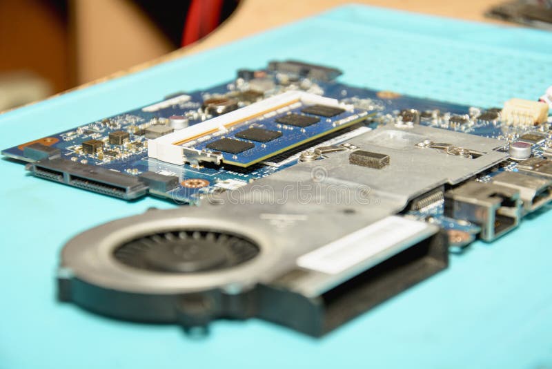 Computer System Unit in a Service Center Stock Photo - Image of system ...