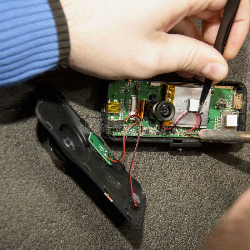 Computer System Unit in a Service Center Stock Photo - Image of center ...