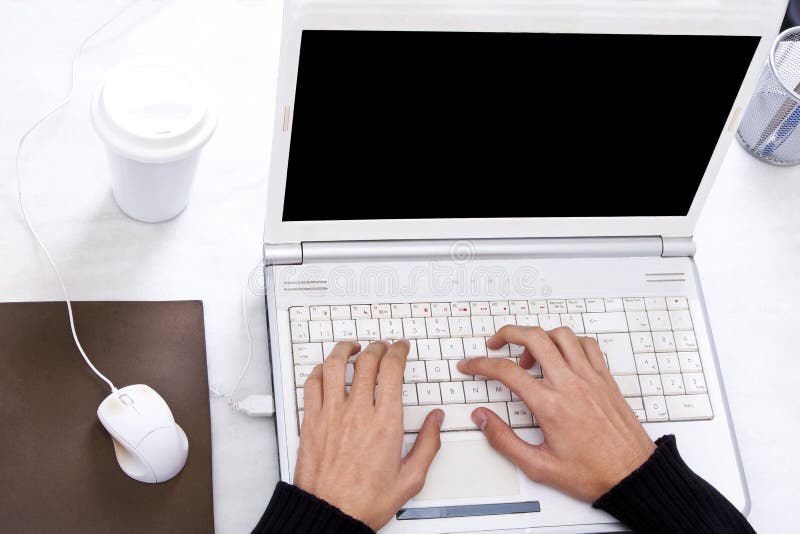 Computer stock photo. Image of busy, keyboard, communication - 63642716