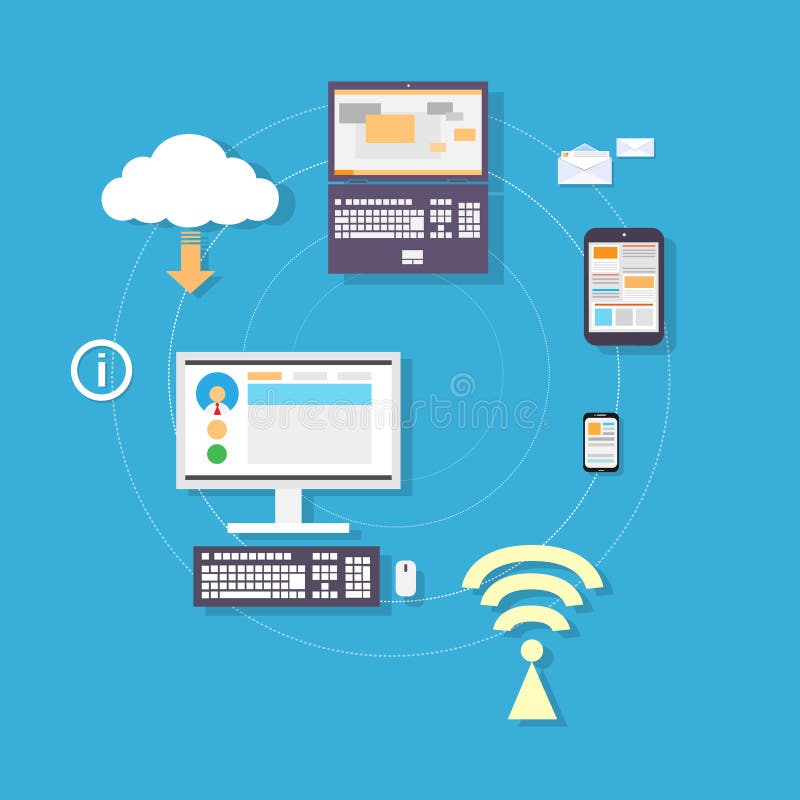 Device Connection Stock Illustrations – 255,872 Device Connection Stock ...