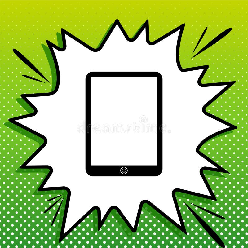 No Tablet Sign in a Flat Design. Vector Illustration Stock Illustration ...