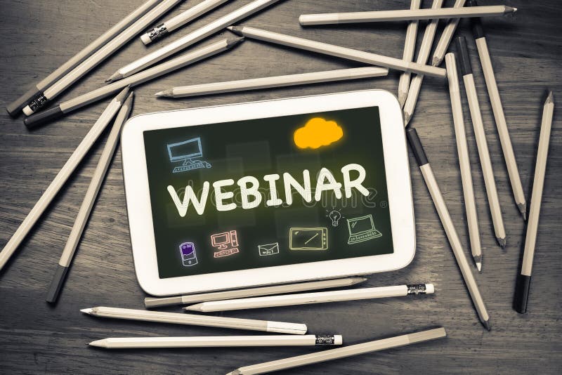 Webinar definition stock photo. Image of concept, macro - 20442184