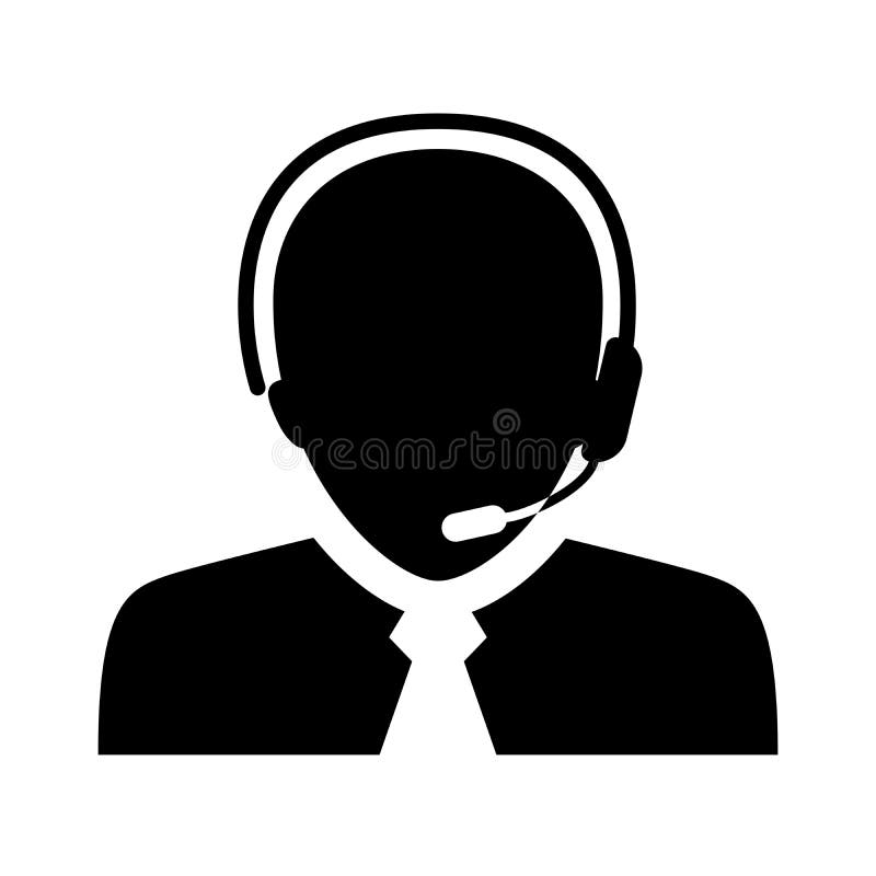 Computer Technician Icon, Support Stock Illustration - Illustration of ...