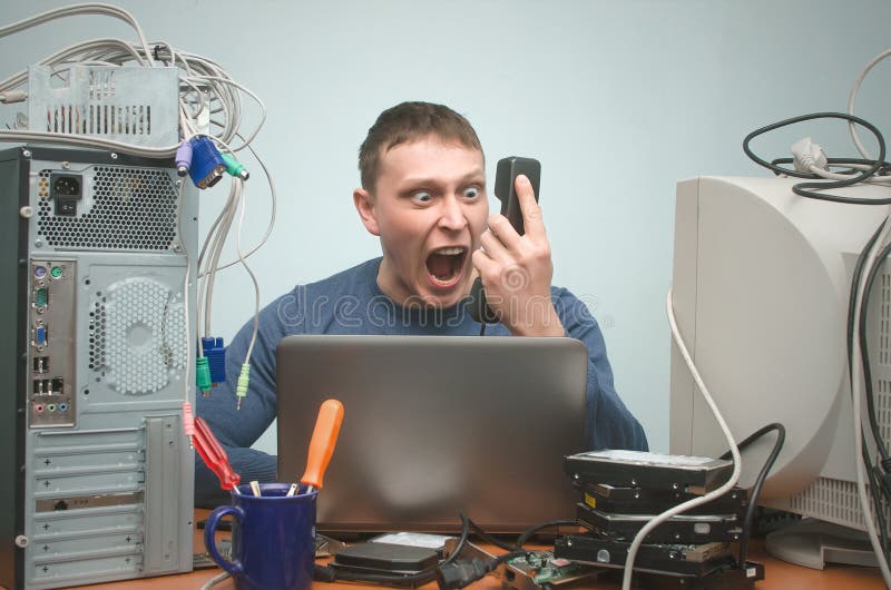 Crazy repairman stock photo. Image of belt, hand, building - 30022650