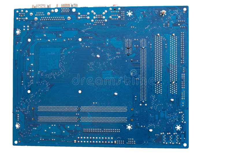 Computer Technologies and Details of Personal Computers. Stock Photo ...