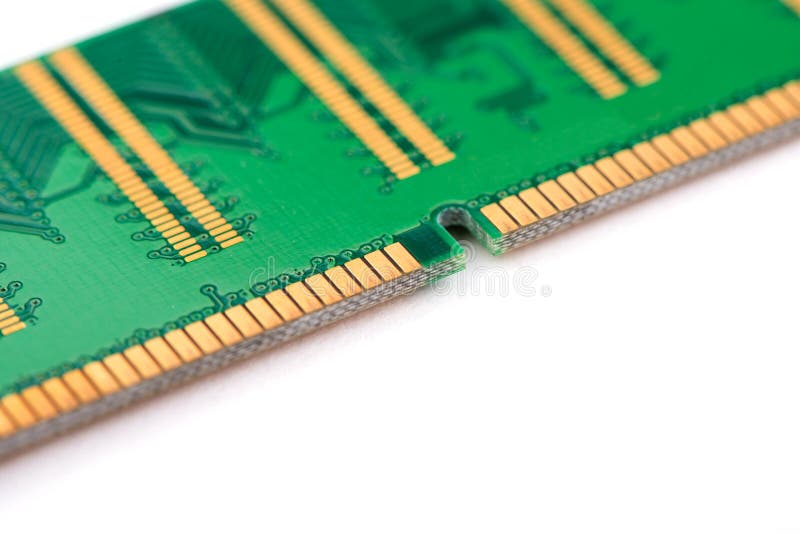 RAM. Digital Board. Microelectronics Close Up Stock Image - Image of ...