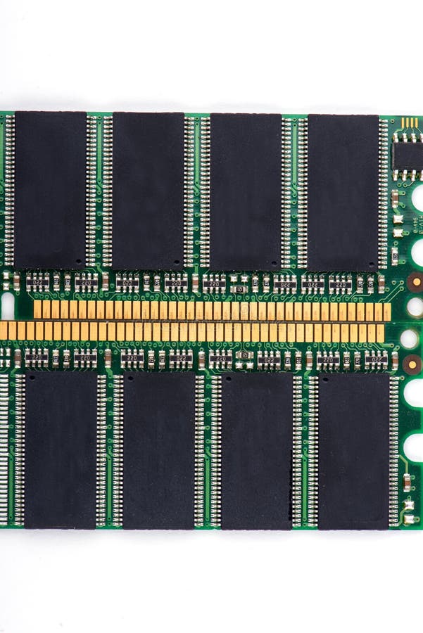 RAM. Digital Board. Microelectronics Close Up Stock Photo - Image of ...
