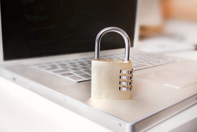 Computer Technology Security Stock Image - Image of technology, depth ...