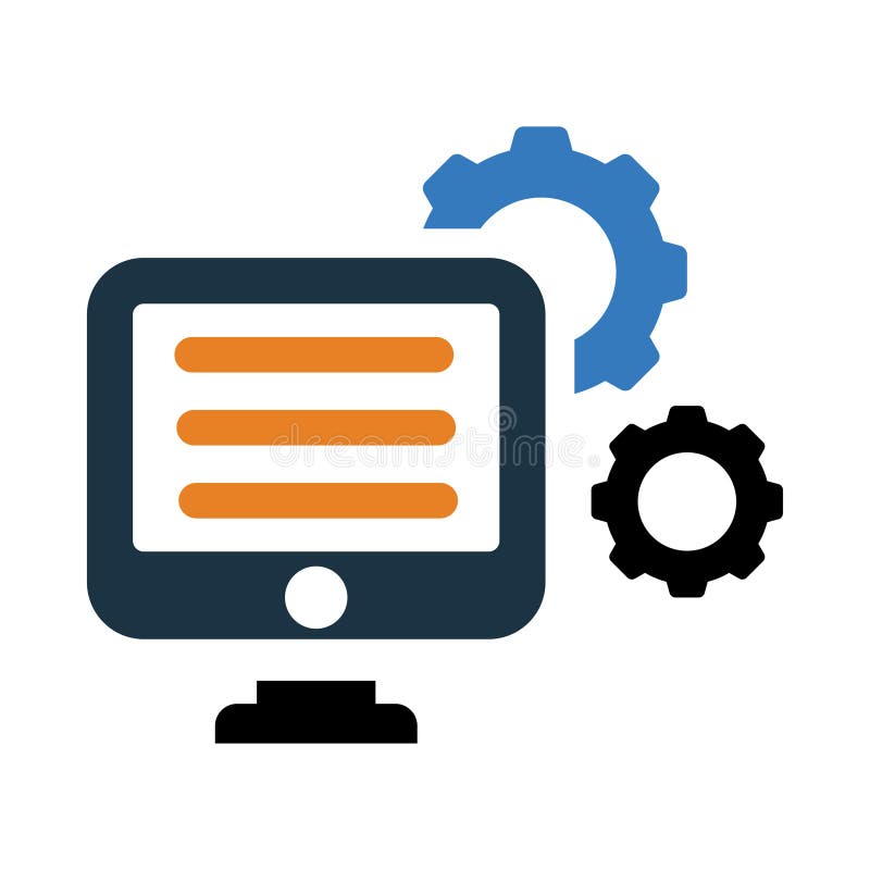 Computer, Technology, Setting, Gear, Computer Technology Icon Stock ...