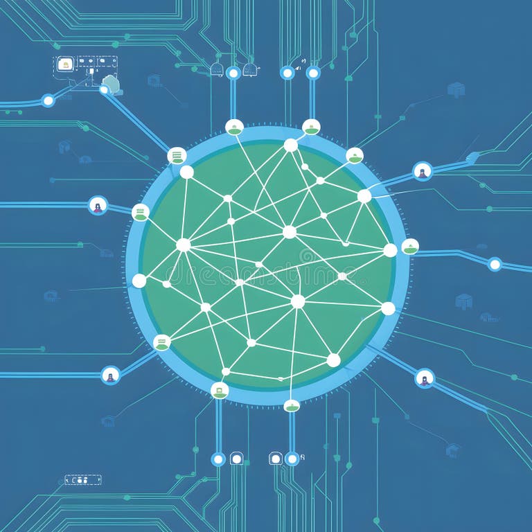 Computer Technology Visualizations of Data & Network Infrastructure ...