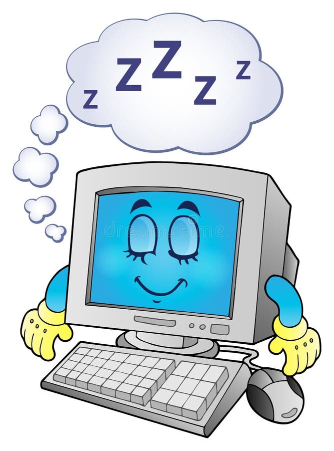 Computer theme image 2 stock vector. Illustration of conceptual - 74997629