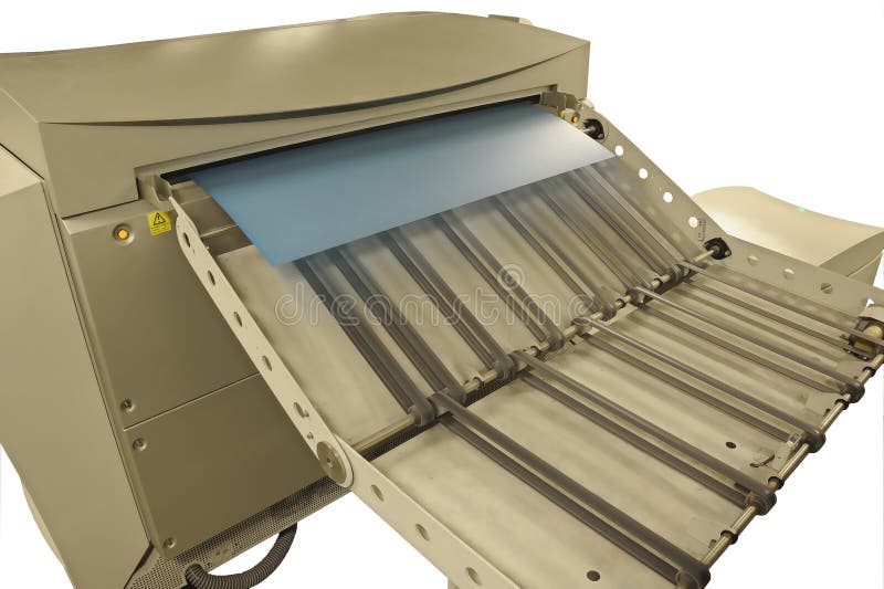 Computer To Plate (CTP) Isolated in White Background Stock Photo ...