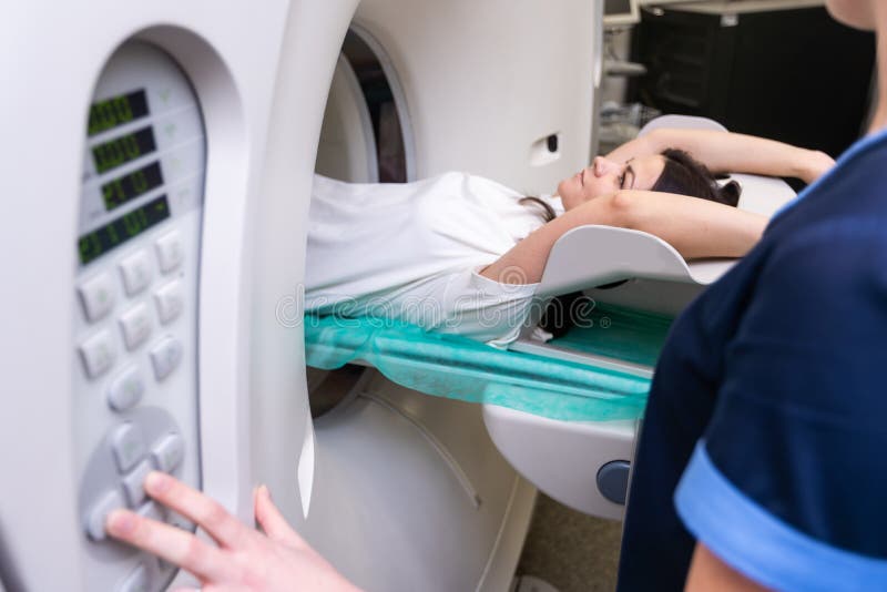 Computer Tomograph. Magnetic Resonance Imaging. Stock Photo - Image of ...
