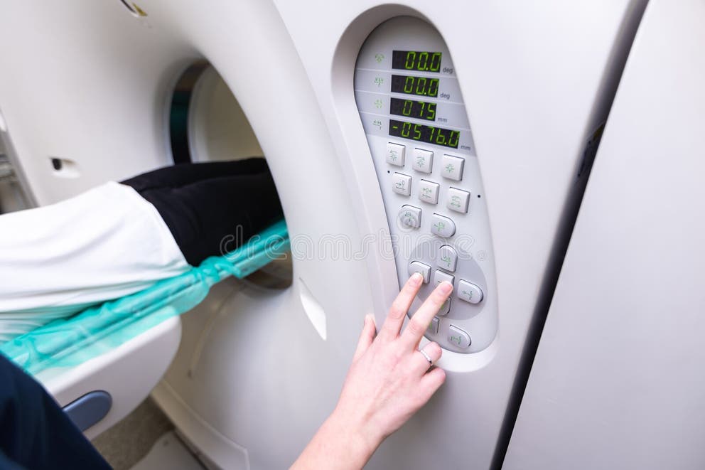 Computer Tomograph. Magnetic Resonance Imaging. Stock Image - Image of ...