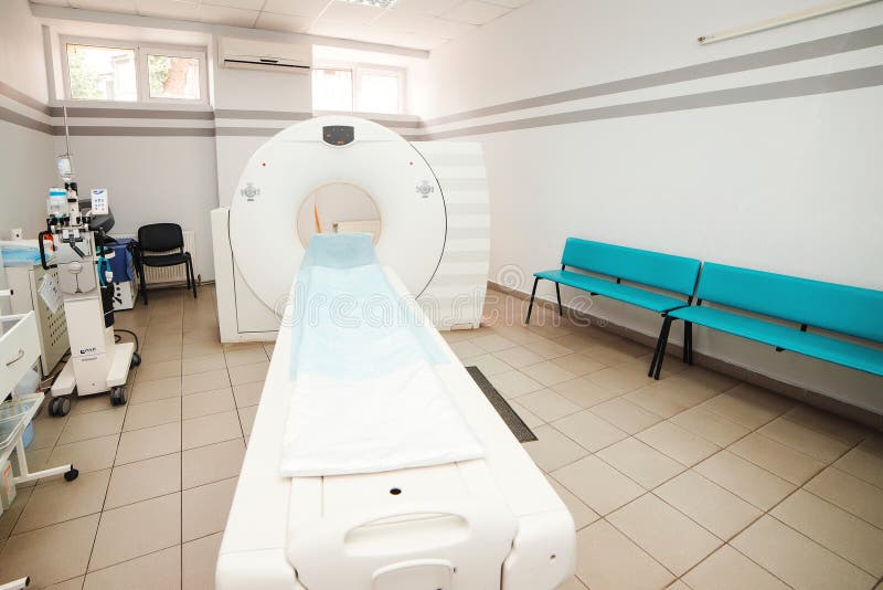 Computer Tomography Diagnostics In Medical Center. Editorial Image ...