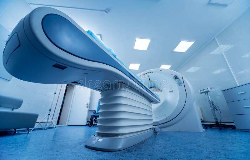 Computer Tomography Diagnostics in Medical Center. Stock Photo - Image ...