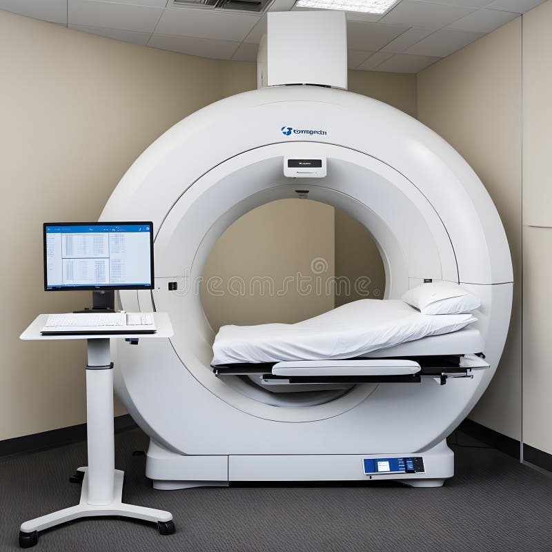 Computer Tomography for Examining, Ai-generatet Stock Illustration ...