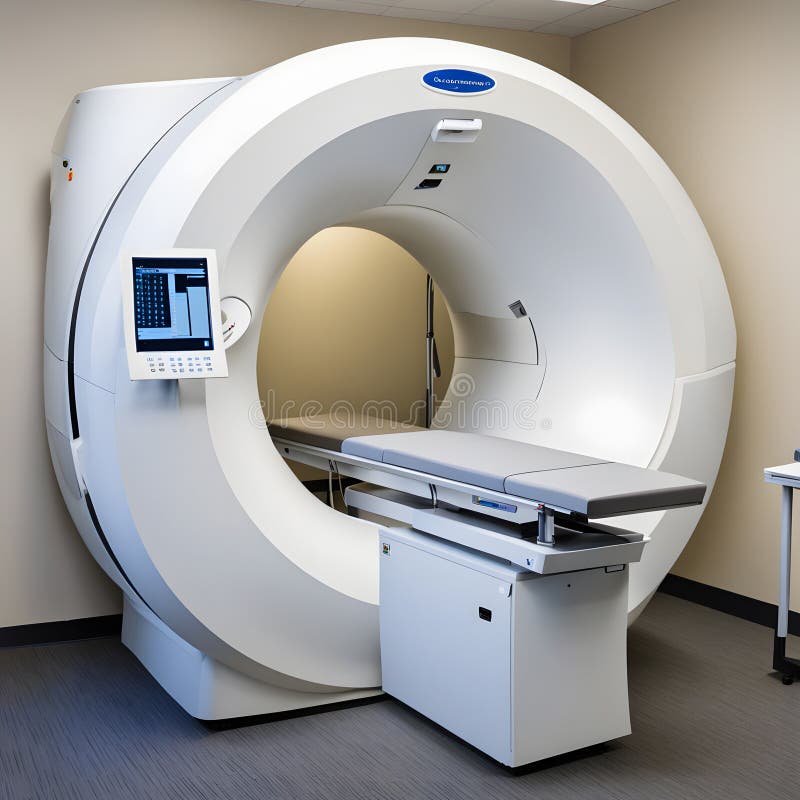 Computer Tomography for Examining, Ai-generatet Stock Illustration ...