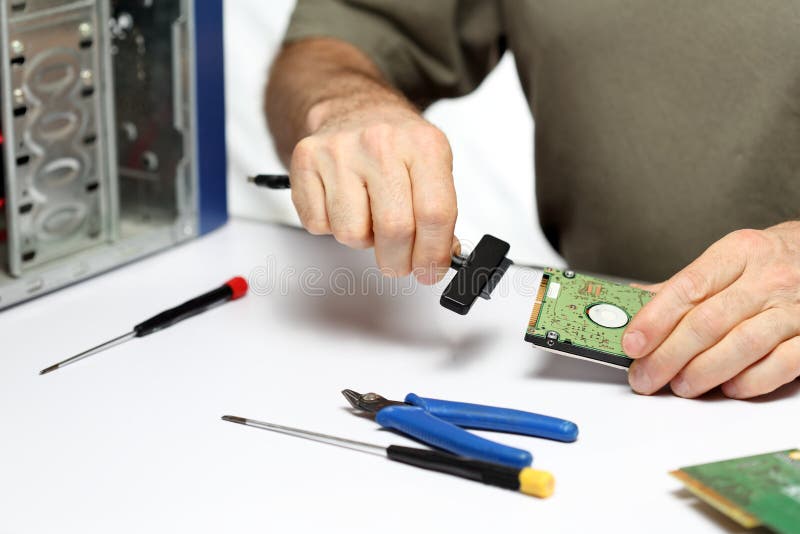 Computer and Tools Conceptual Technology Stock Photo - Image of ...