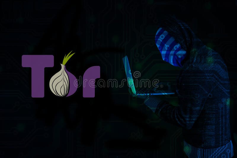 Computer with the Tor Logo. Tor is the Acronym Editorial Image - Image ...