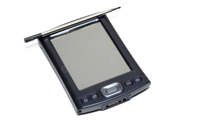 Hand held computer stock photo. Image of alone, tool, screen - 40636