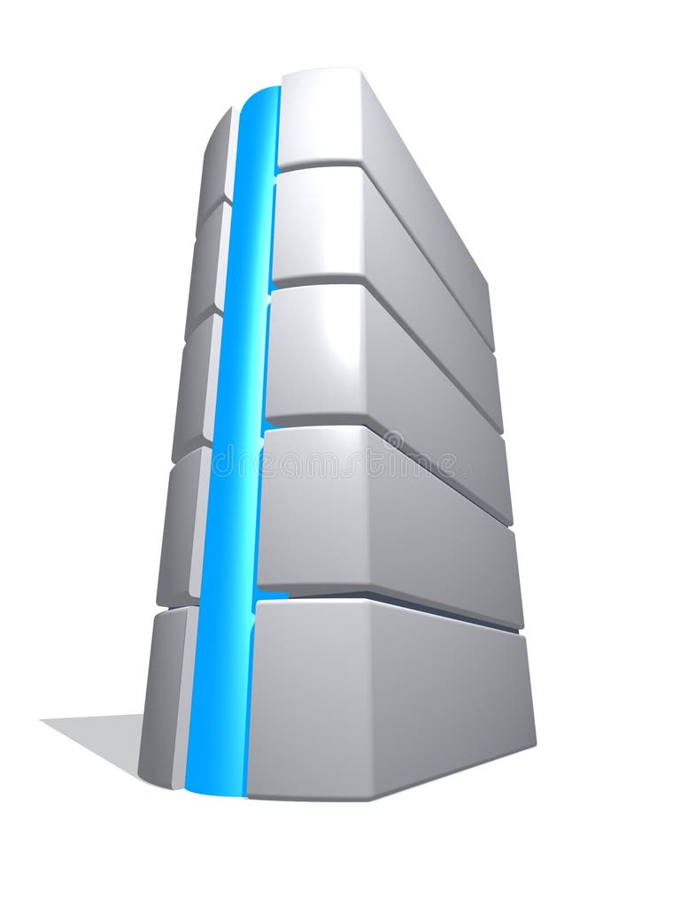 Colored Computer Tower Stock Illustrations – 716 Colored Computer Tower ...