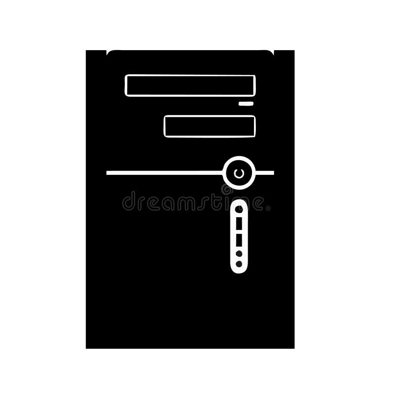 Computer Tower White Background Background Stock Illustrations – 6,381 ...