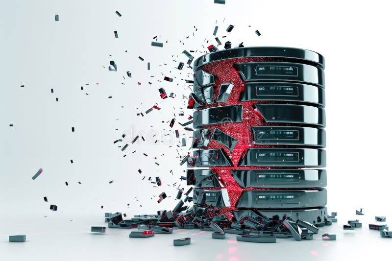A Computer Tower Lying in Pieces on the Floor Stock Photo - Image of ...
