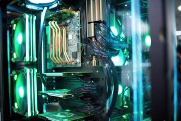 Computer Internal Components Stock Illustrations – 188 Computer ...