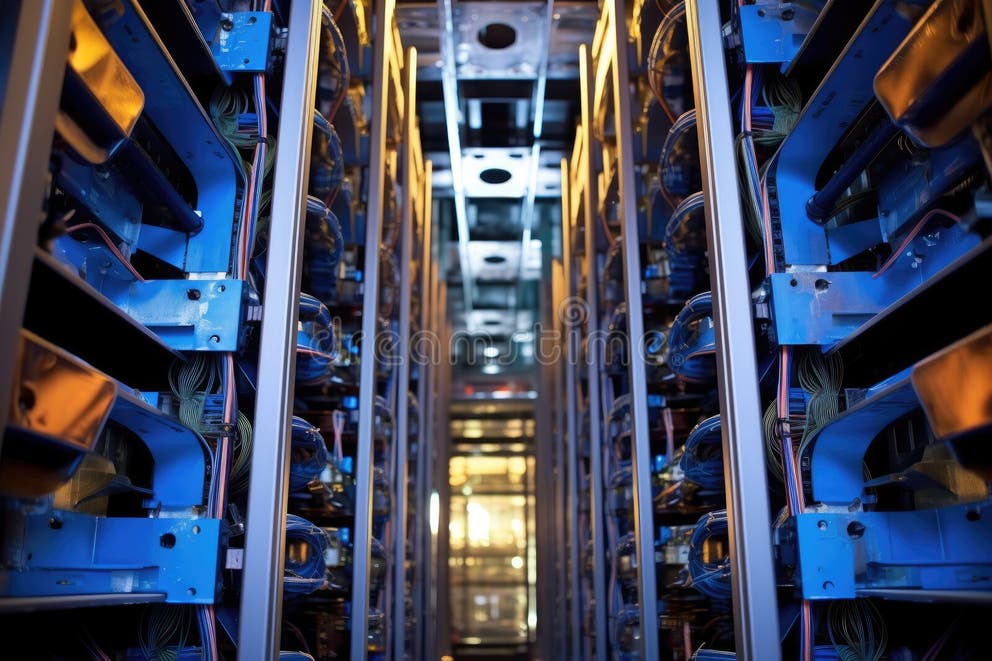 Computer Towers Internal Components with Focus on Cpu Stock Photo ...