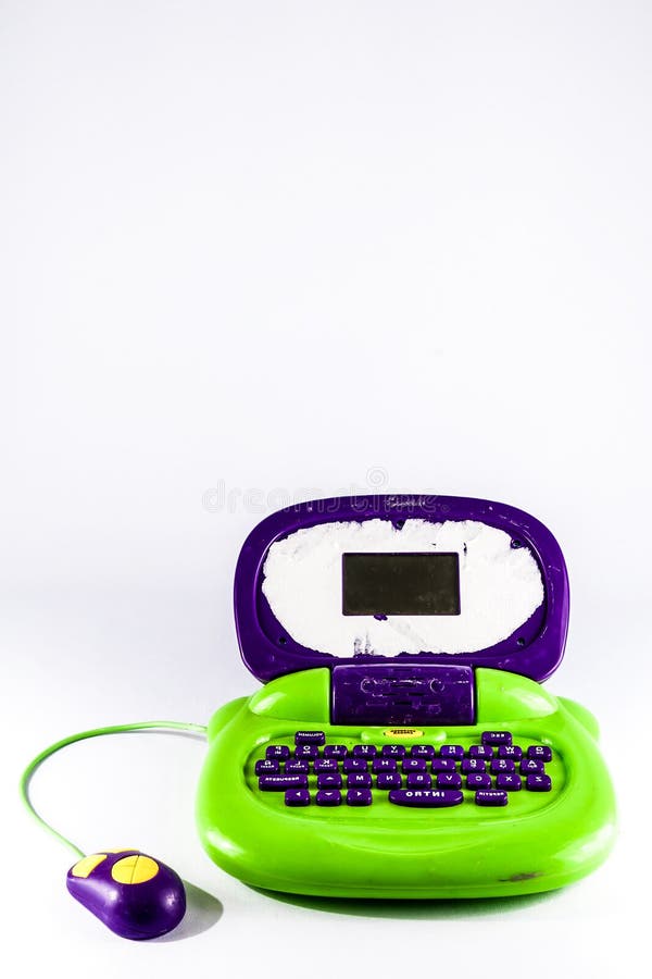 Computer Toy stock image. Image of notebook, computer - 360381151