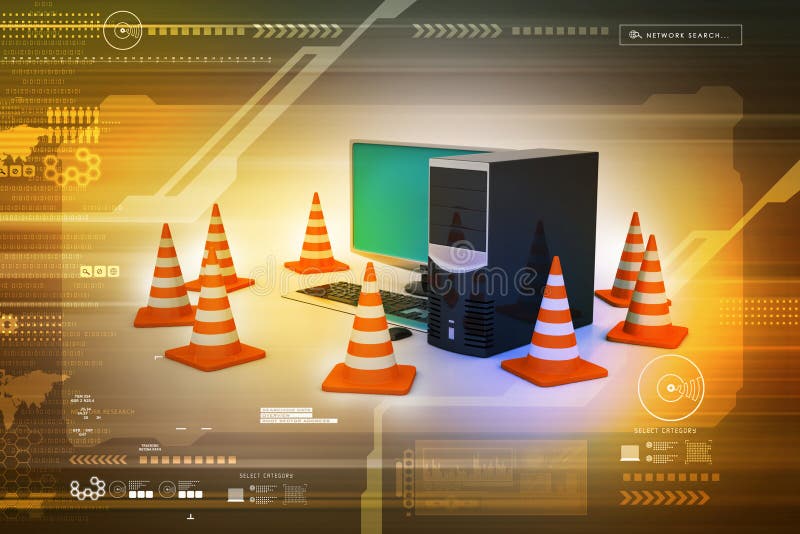 Cones Setup Stock Illustrations – 52 Cones Setup Stock Illustrations ...