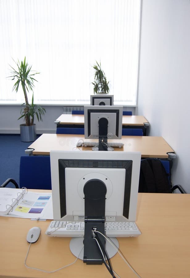 Computer training center stock photo. Image of information - 2257450