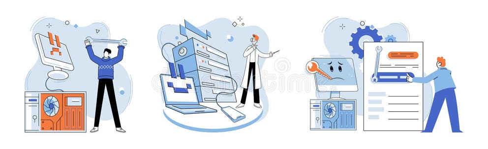 Computer Troubleshooting. Technicians Troubleshoot and Repair Computer ... Computer Troubleshooting. Technicians Troubleshoot and Repair Computer ...