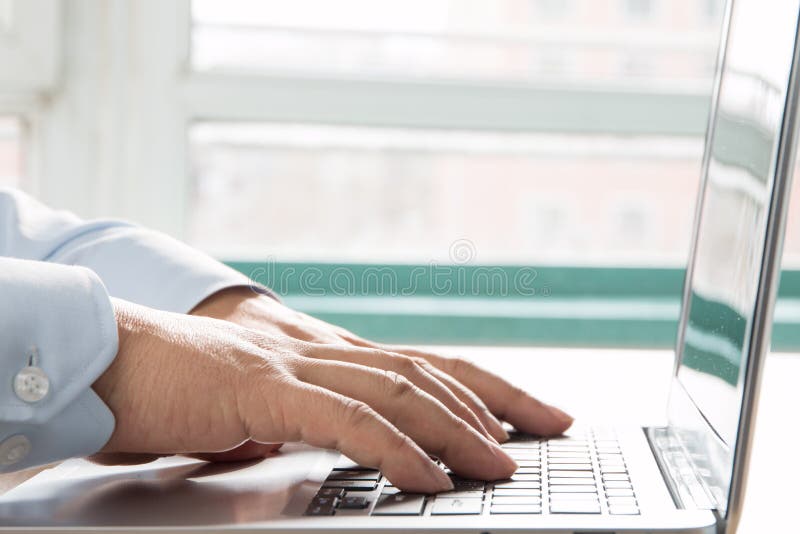 Computer typing stock photo. Image of busy, computer - 63248106
