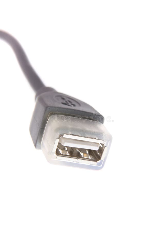 Computer usb cable stock photo. Image of idea, cable - 15537654