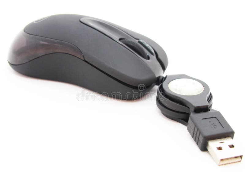 Computer USB Mish with a String Stock Image - Image of string, mouse ...